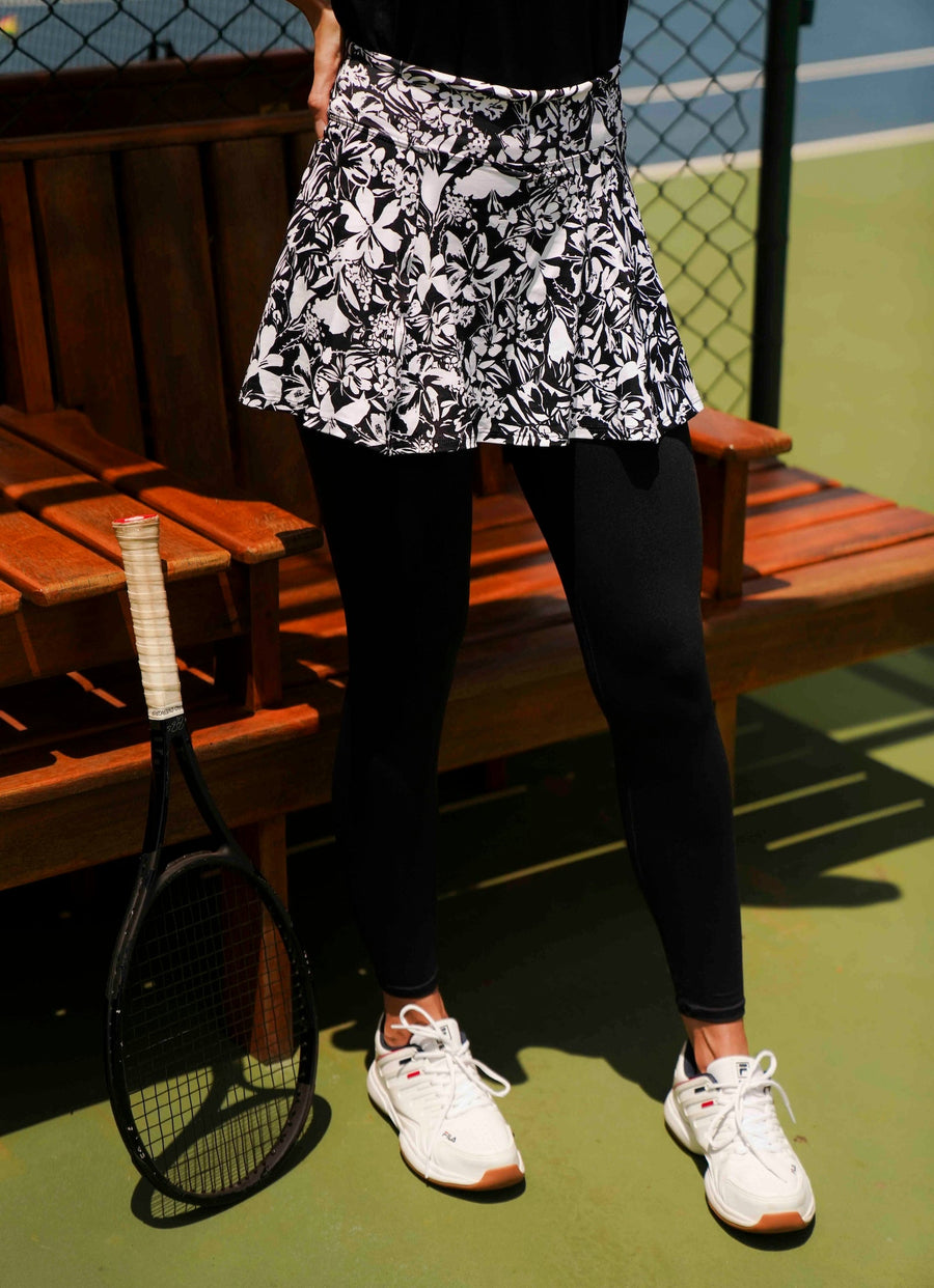 Leggings Capris | Tennis Capris, Built-In Skirt | Dona Jo – DonaJo